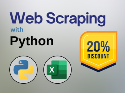 Web scrapers for web scraping, data mining using python | Upwork