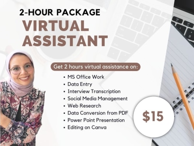 An extensive virtual assistant service | Upwork