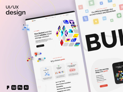 Clean and Balanced web ui/ux design + mobile responsive | Upwork