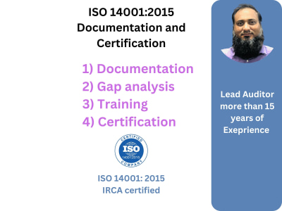 Complete Documentation and certification of ISO 14001 | Upwork