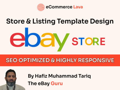 Designed eBay store, eBay listing template, and eBay shop design | Upwork