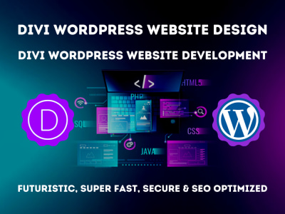 A Responsive WordPress Website, Landing Page Using Divi Builder, Divi Theme | Upwork