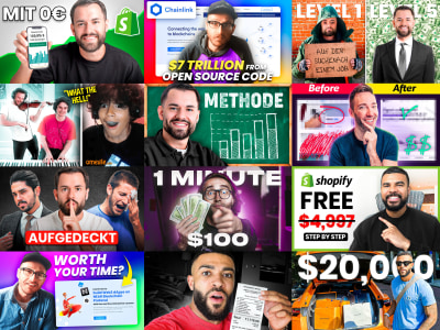 YouTube Thumbnail that will build authority for your personal brand ...