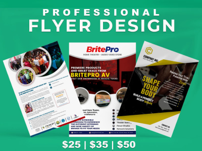 A Complex/Beautiful Flyer for your business | Upwork