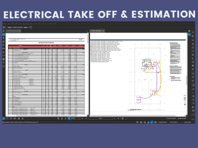 Electrical Material Take off and Cost Estimation | Upwork