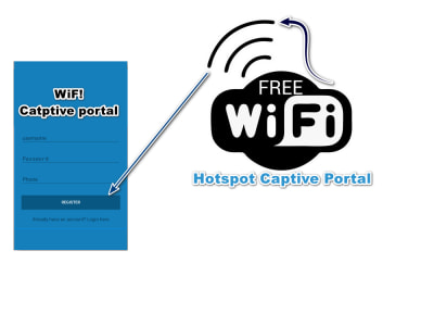 Freeradius Wifi Captive Portal AAA Authentications Hotspot Router WIFIDOG | Upwork