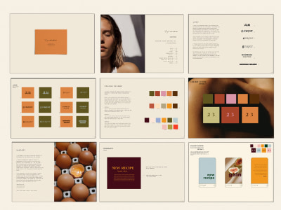 A bold modern Brand Style Guide | Upwork