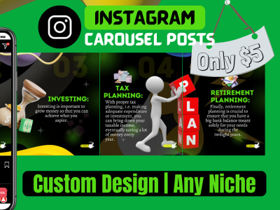 Unique and amazing swipeable carousel infographics | Upwork