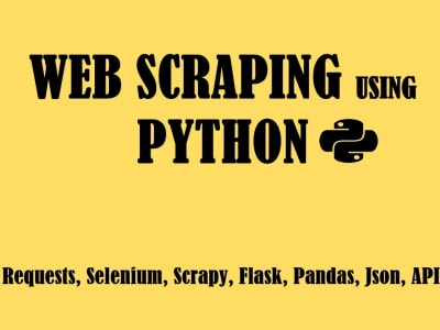A scraping script that will scrape the data from your desired website ...