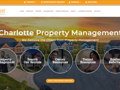 Property management website, property website | Upwork