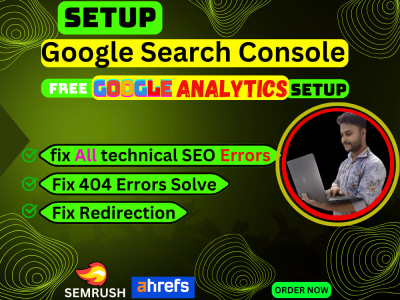 Fix Google Search Console, semrush, ahrefs technical SEO errors Solve | Upwork