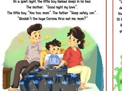 Children book in cartoon style | Upwork