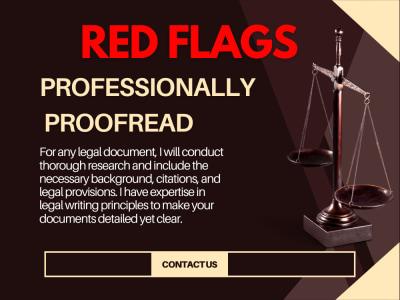Professionally read flags in proofreading | Upwork