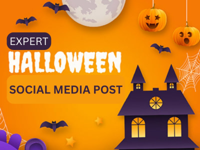 Halloween social media posts | Upwork