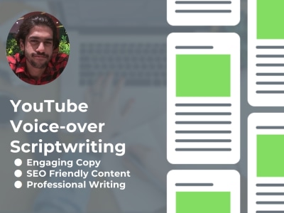 A voiceover script for your Youtube video. | Upwork