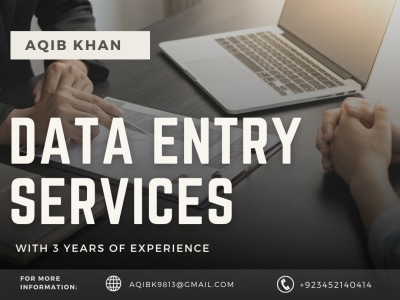 Professional & Quick Data Entry Services with 100% Accuracy | Upwork