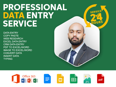 Professional Data Entry Service | Upwork