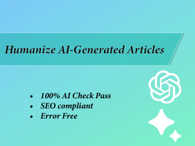 Humanized, proofread, and fact-checked AI-generated article | Upwork