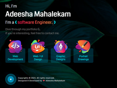 A responsive modern stunning website using React/Next JS with MERN stack | Upwork