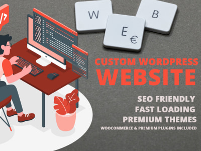 A custom wordpress website design | Upwork