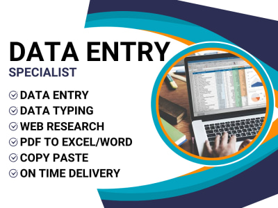 Excel Data Entry / Data Collection / Web Research Specialist | Upwork