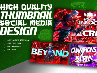 Amazing Eye Catching Thumbnails | Upwork