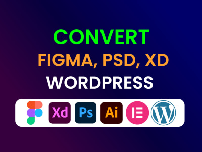 Pixel-Perfect Figma WordPress, PSD/XD to Responsive WordPress Website ...