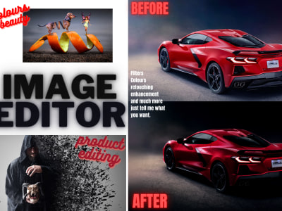 Your photos restored, retouched, and beautified, and background change ...