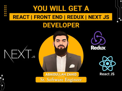 React | Front End | Redux | Next JS | Developer | Upwork