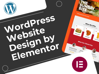 Elevate Online Presence with a Responsive WordPress Website by Elementor | Upwork