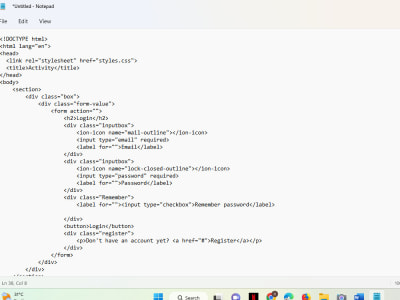 A html with css web page for a low price | Upwork