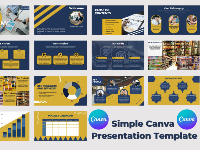 Canva Presentations and Documents Including Infographics | Upwork