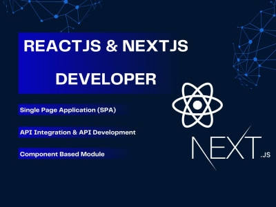 Your dream website using reactjs, nextjs, frontend developer | Upwork