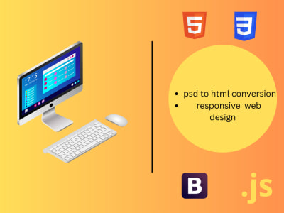 A responsive HTML desgin. | Upwork