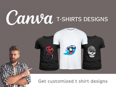 Customized canva t shirt design, creative canva t shirt canva custom ...