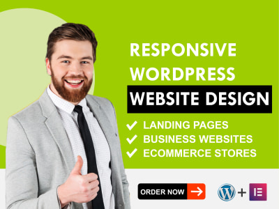 A modern responsive Wordpress website | Upwork