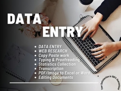 Online Research Data Entry Services Online | Upwork