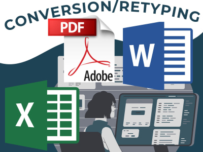 Fast and Accurate PDF/Image to Editable Word/Excel Conversion in 24 Hrs | Upwork
