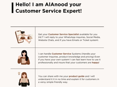 Customer Service Assistance in Arabic and English | Upwork