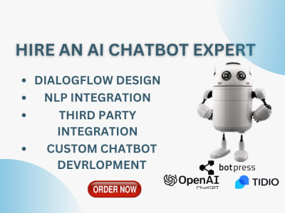 An ai chatbots, voiceflow, botpress, flutterflow, bubble io, chatgpt ...