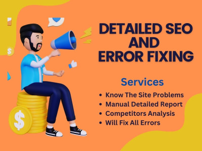 Detailed SEO Audit with Errors Fixing | Upwork