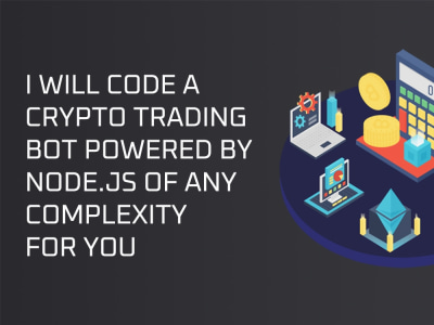 A crypto trading bot powered by Node.js or Python | Upwork