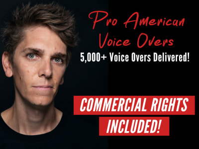 A fantastic American male voice actor and voice over narration. | Upwork