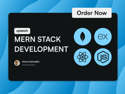 MERN Stack Application MongoDB Express js React js Node js Web Application | Upwork