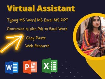 Perfect data entry, conversion of files into pdf, copy paste | Upwork