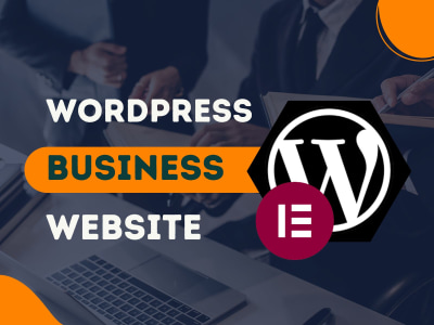 Responsive wordpress business website using elementor pro | Upwork