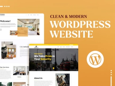 Fully responsive WordPress website | Upwork