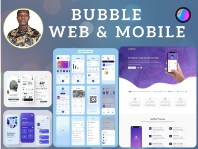 Custom bubble website, bubble app, bubble integration, mobile web | Upwork