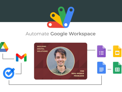 A Google Workspace automation for Sheets, Forms, Calendar etc | Upwork