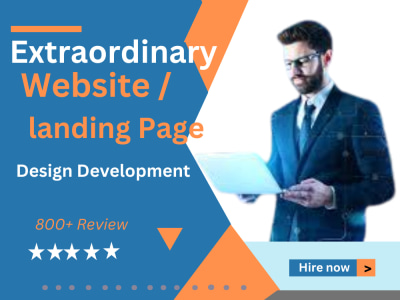 A visually appealing website design UI/UX, Web design/website designer ...